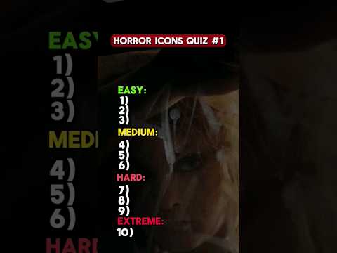 Guess These Horror icon logos #brainteaser #quiz