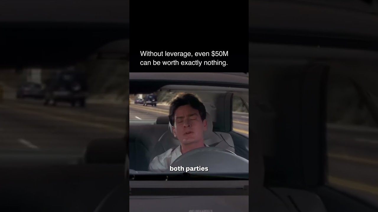 He explained LEVERAGE better than college professors