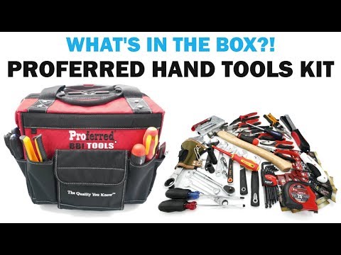 Proferred Premium Hand Tools Kit Bundle | Overview