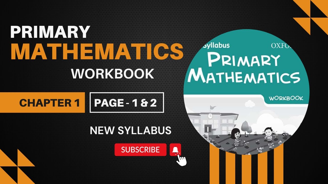 Oxford Primary Mathematics Workbook 4A | Chapter 1: Pages 1 & 2 #viralvideo #mathematics #maths