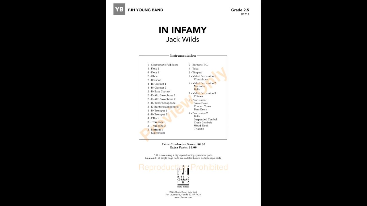 In Infamy - Jack Wilds