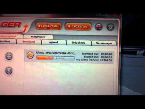 Virgin Media 100Mbps downloading 100MB file