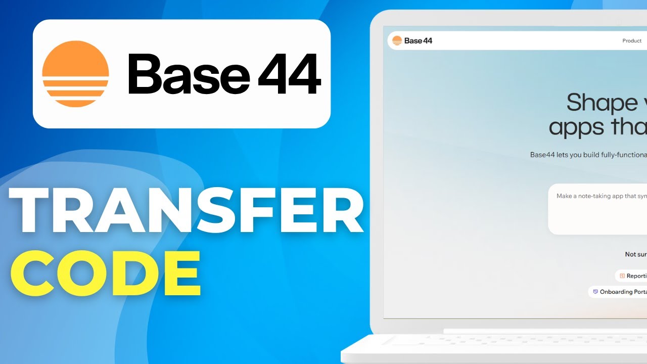 How To Transfer Your Code From Base44 To Github