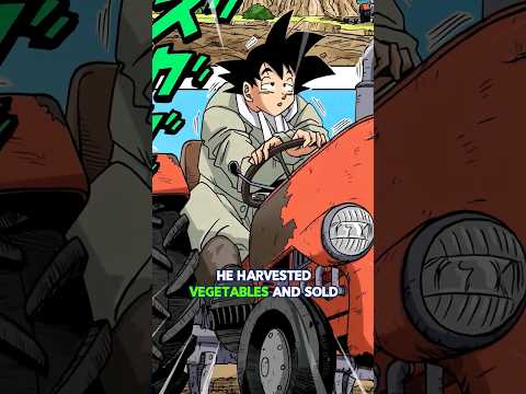Every Job Goku did for a living?!