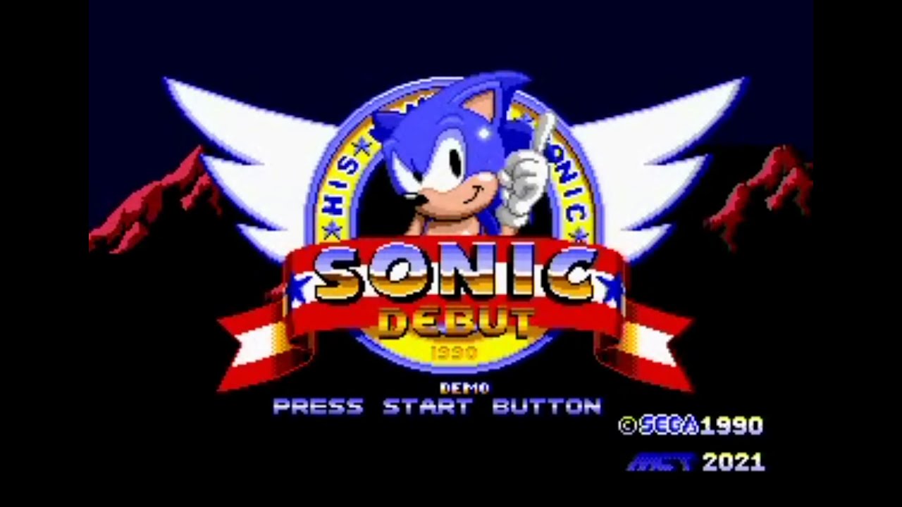 Sonic Hack Walkthrough - Sonic Debut