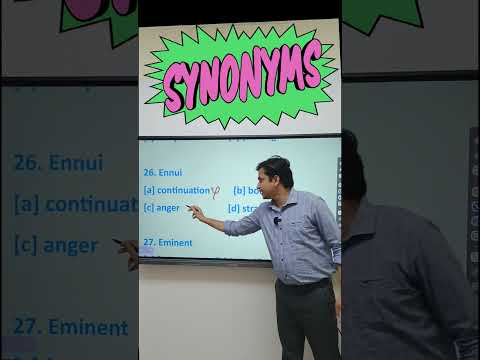 Ennui #synonyms#english #vocab # #ssc #cgl #bank #viral#gd #shorts#2024#educational #previousyear