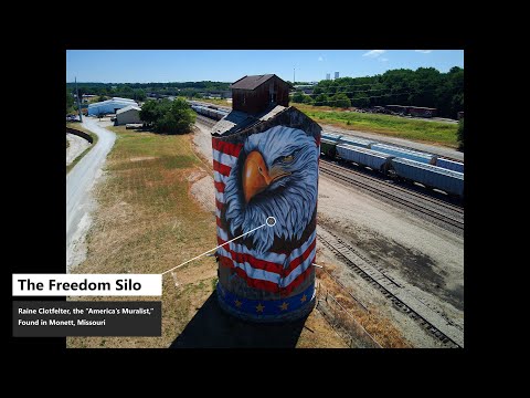 "The Freedom Silo" located in Monett Missouri