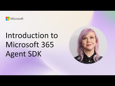 Microsoft 365 Agent SDK: Quick Start