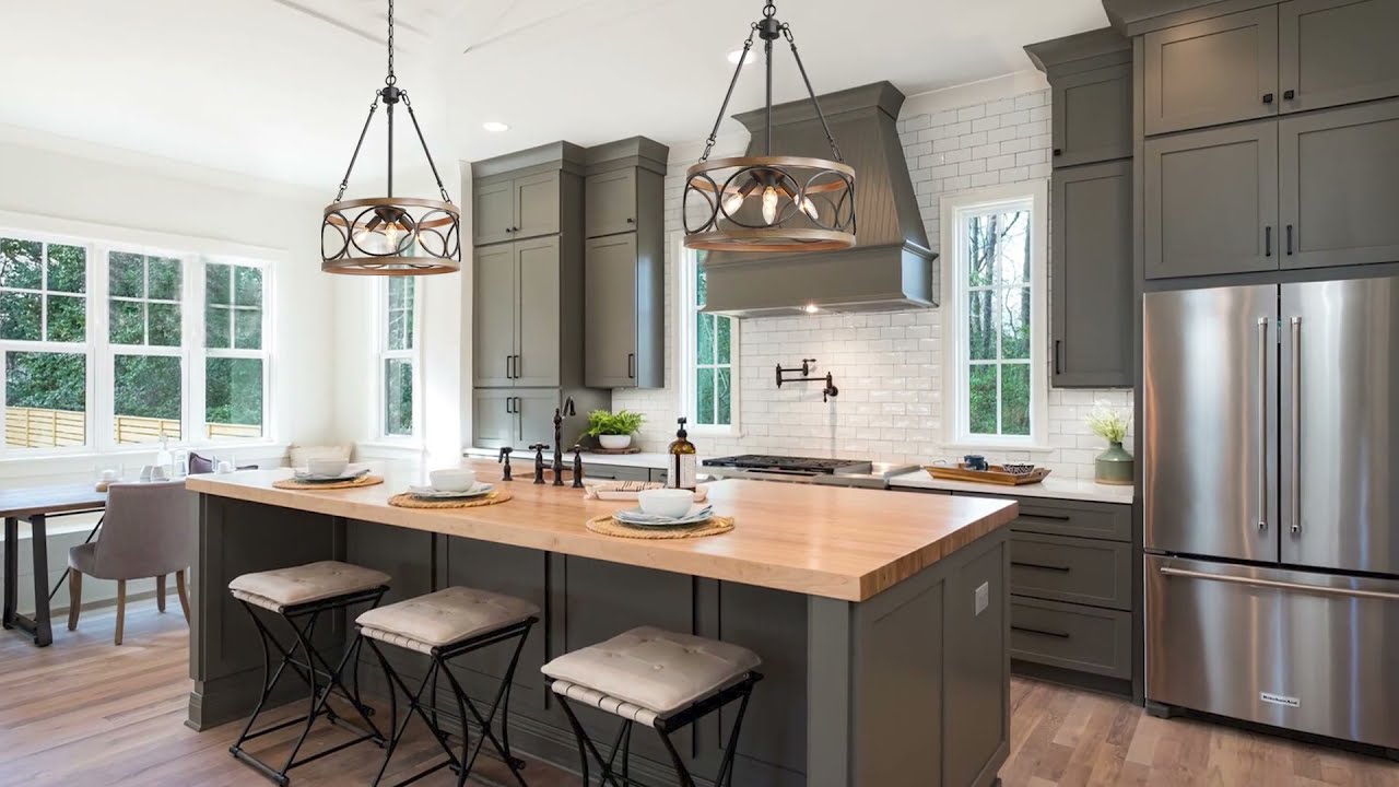 LNC HOME Rustic Drum Chandeliers Installation Introduction