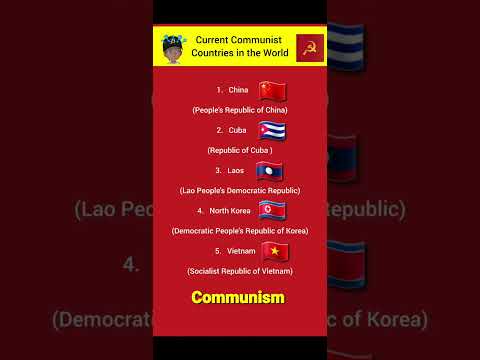 All Communist Countries #shorts #youtubeshorts #communist