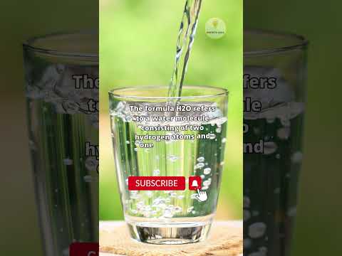 What is the name of the chemical compound with the formula H2O?#shorts#quizs