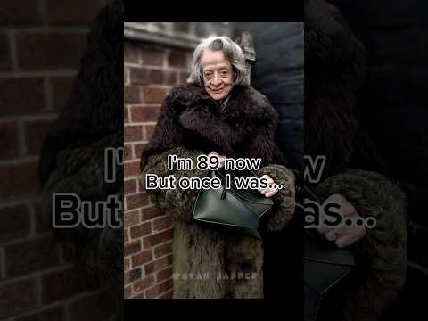 ❗FLASH WARNING❗How fast time changes!!! #maggiesmith (Read the description)