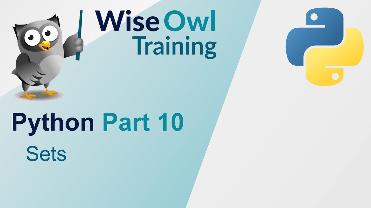 Python Part 10 - Sets