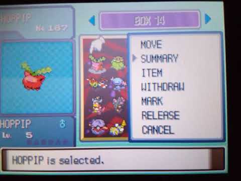 Pokemon Platinum - complete National Pokedex