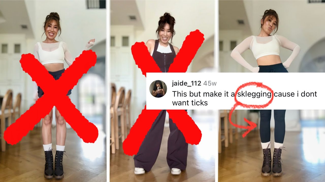 For all the people who h@ted the hiking skort, the hiking overall…I give you the HIKING SKLEGGING 🥾