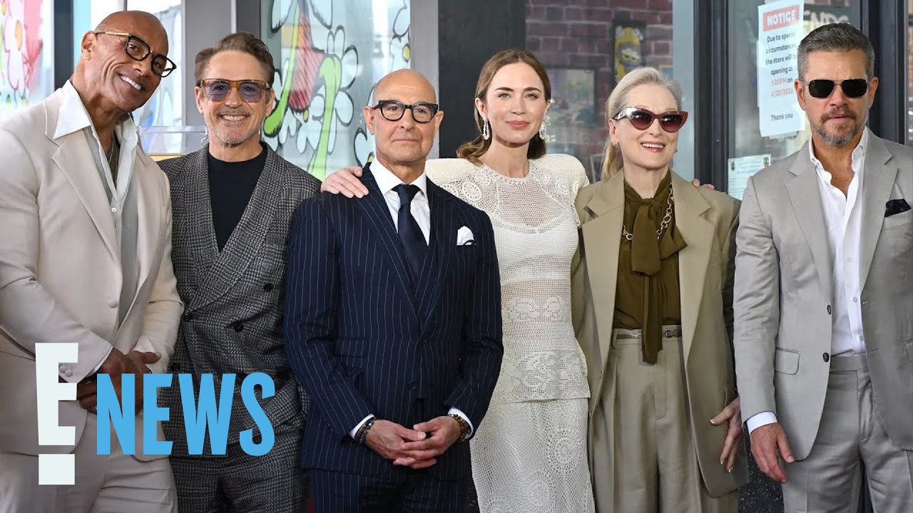 See Emily Blunt, Stanley Tucci's Star-Studded Walk of Fame Ceremony | E! News