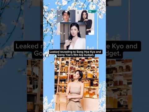 Leaked revealing to Song Hye Kyo and Gong Yoo's film big budget.