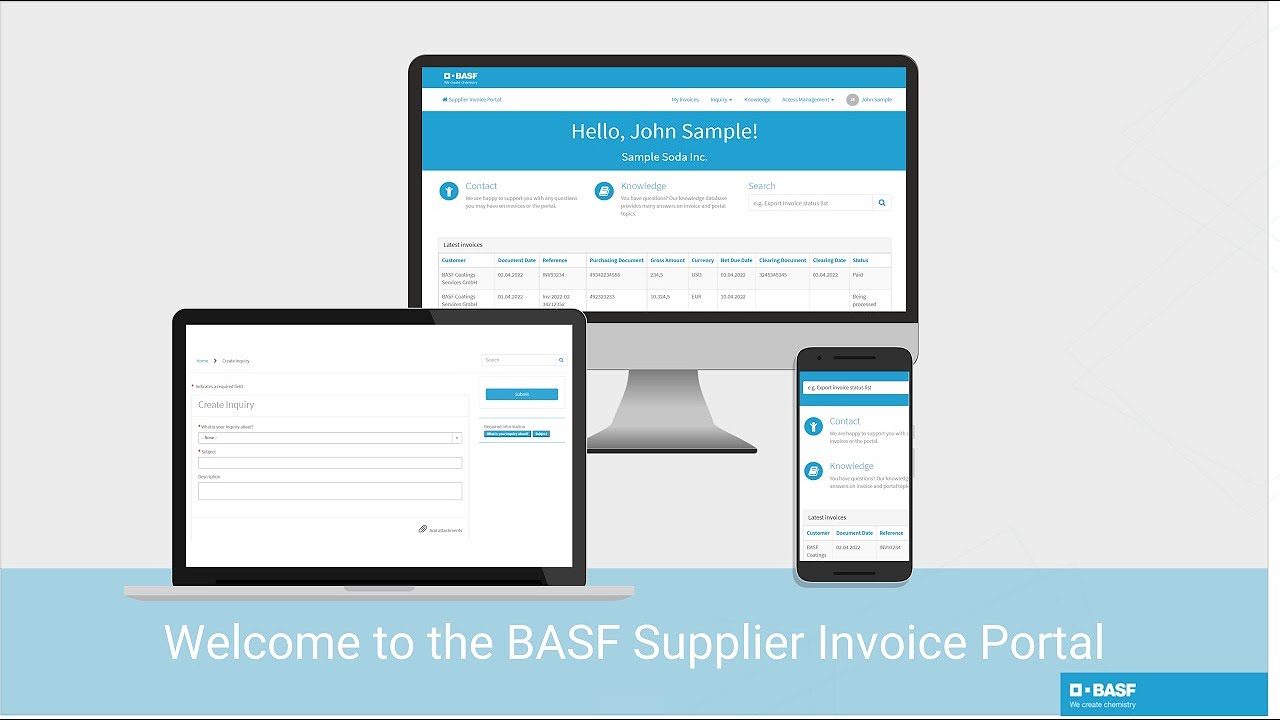 Navigating the BASF Supplier Invoice Portal: A Comprehensive Guide ...