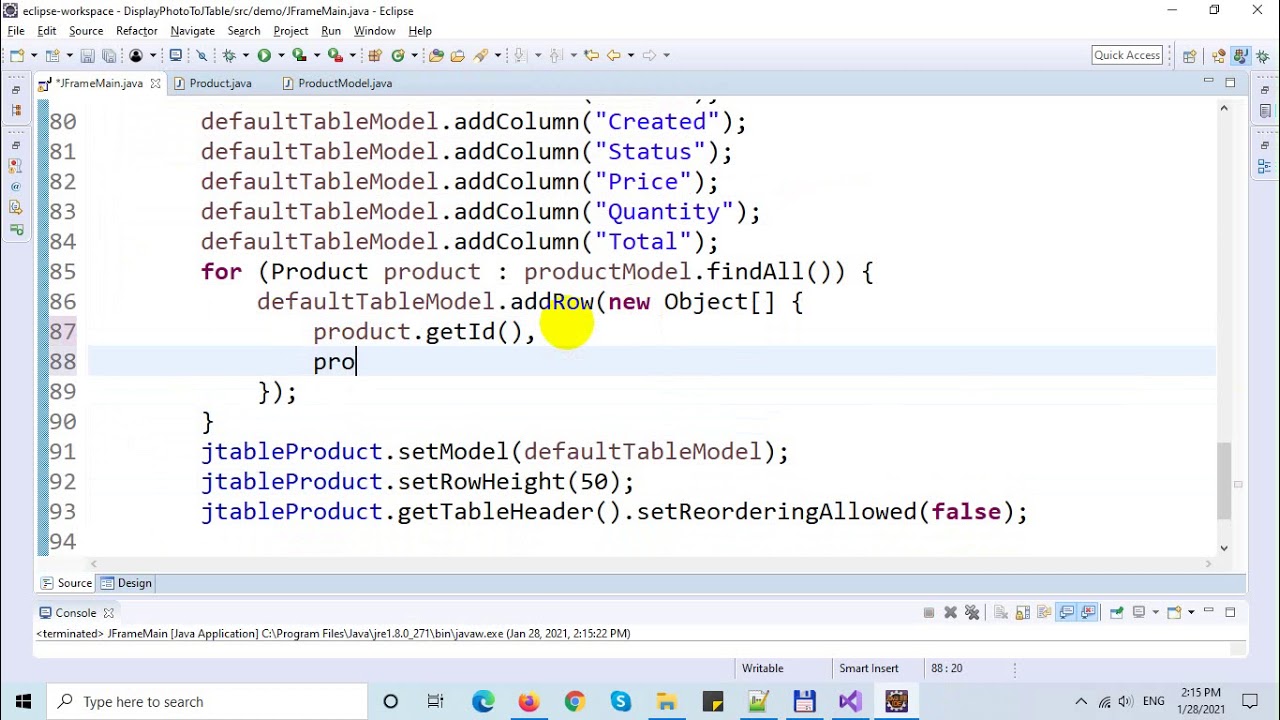 Insert Image into JTable Cell in Java Swing