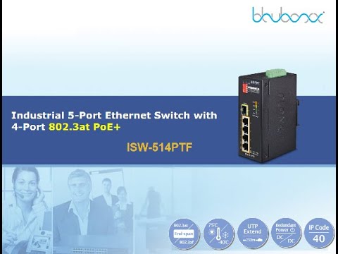 ISW-514PTF Industrial Ethernet Switch