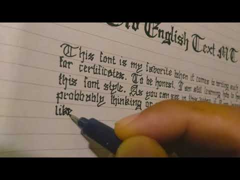 WRITING INTRODUCTION - PARAGRAPH 1 (Old English Text MT) | Learning
