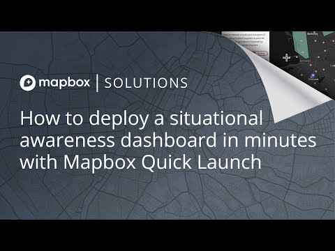 How to deploy a collaborative map in minutes with Mapbox Quick Launch