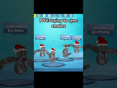 The emote mod is MASSIVE #vr #gorillatag #shorts