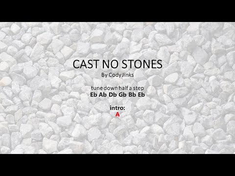 Cast No Stones by Cody Jinks - Easy acoustic chords and lyrics