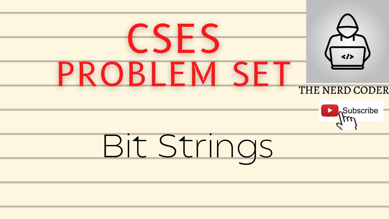 Bit String CSES Problem Set