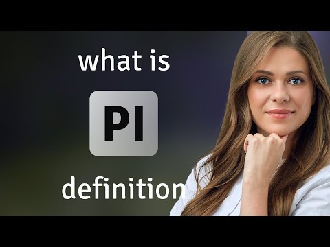Pi | definition of PI