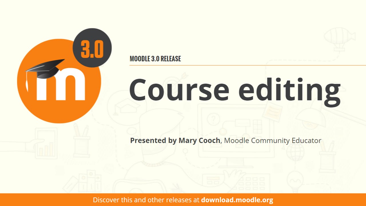 Course Editing in Moodle 3.0