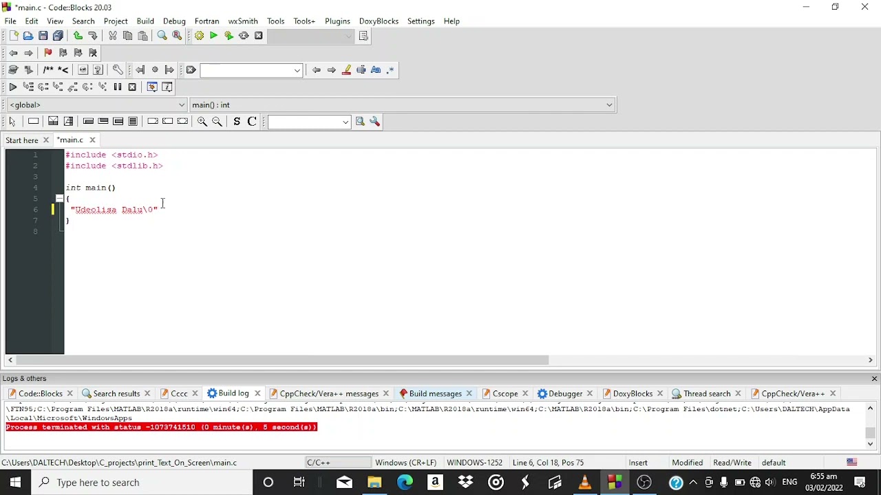04   String Terminator