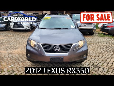 2012 Lexus RX350 For Sale On CarWorld Nigeria 🇳🇬