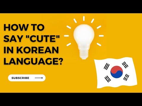 How to Say Cute in Korean: A Complete Guide