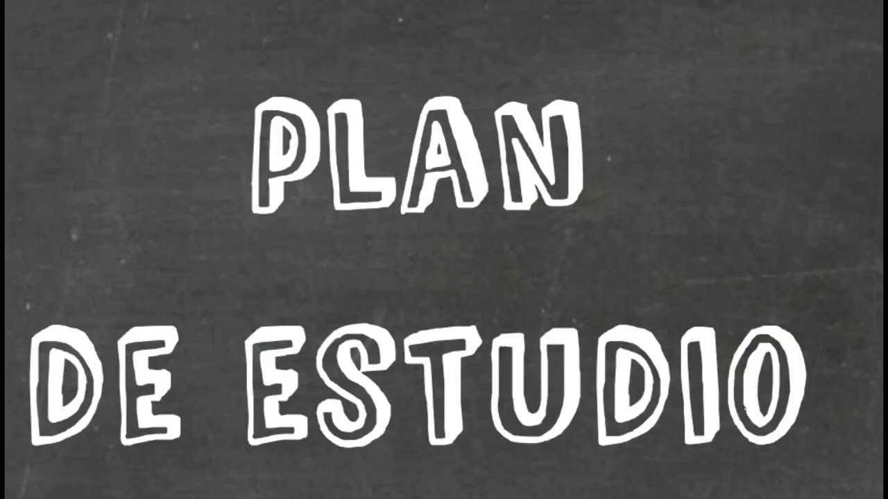 Plan de estudio. Ing. Quimica