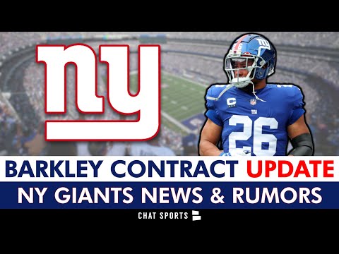 NEW Saquon Barkley Contract Update: A Deal Is CLOSE? | NY Giants News & Rumors