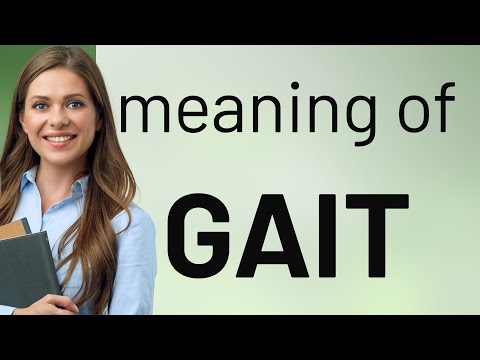 Gait — GAIT meaning