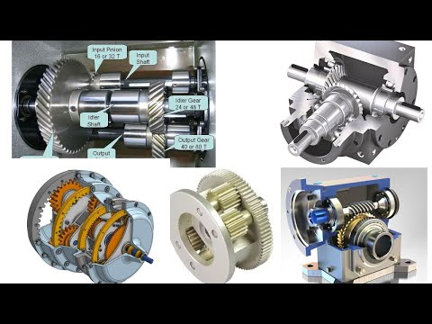 Types of gear box and their application