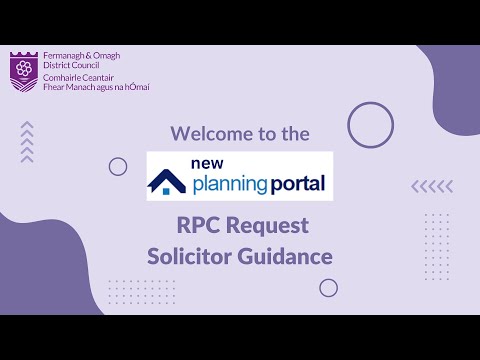 RPC Request Solicitor Guidance