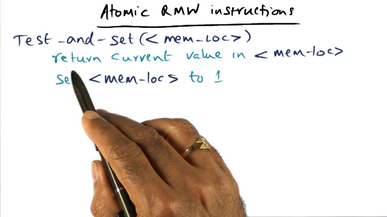 Atomic Operations - Georgia Tech - Advanced Operating Systems