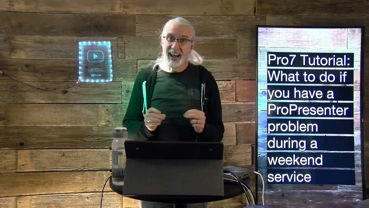 ProPresenter 7 Tutorial: What to when you have trouble during a weekend
