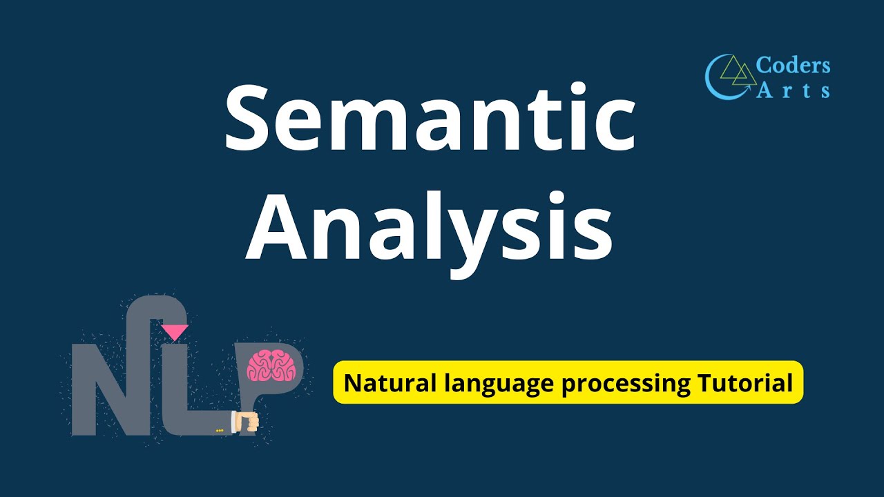Semantic Analysis in NLP - 12 | NLP Tutorial