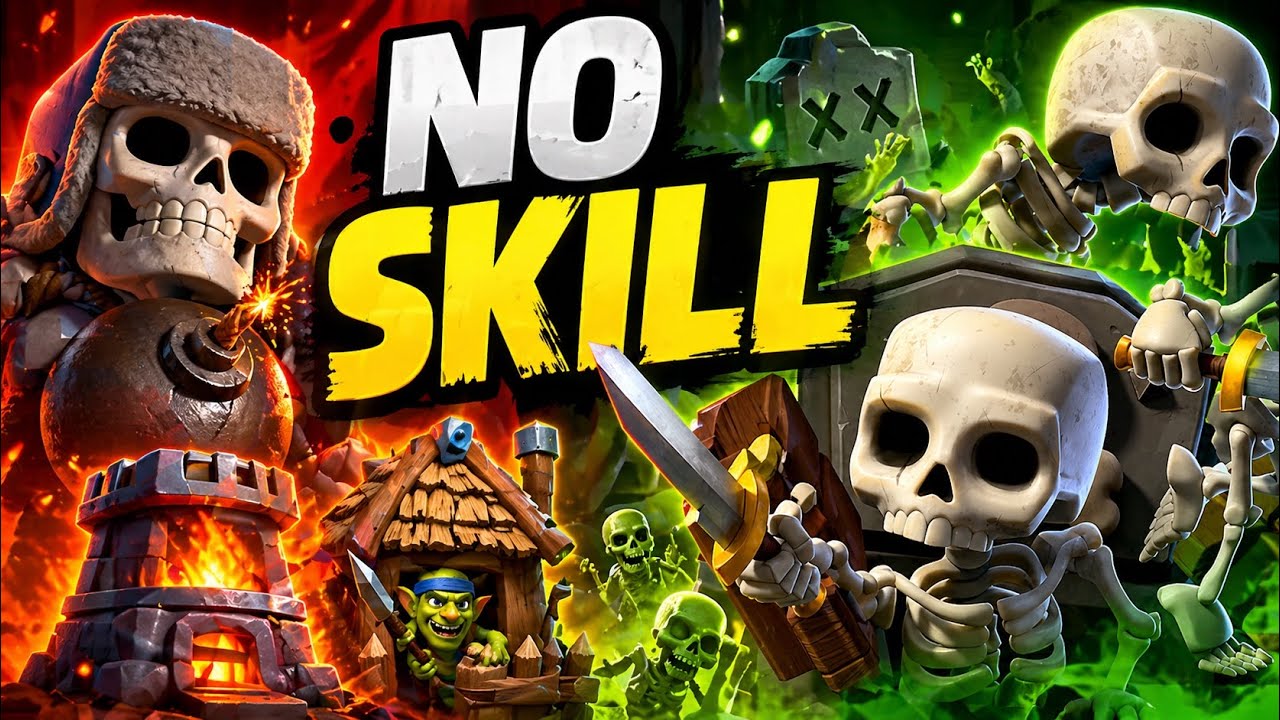 THIS GIANT SKELETON DECK NEVER STOPS