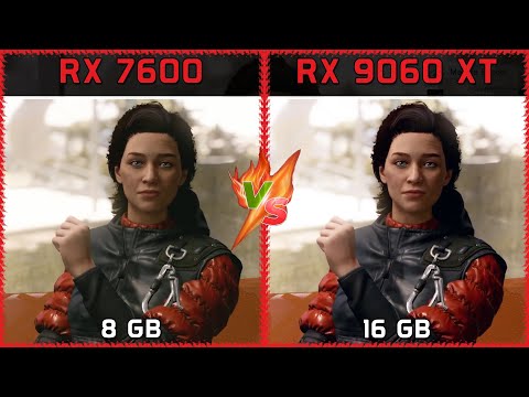 Radeon RX 7600 vs Radeon RX 9060 XT