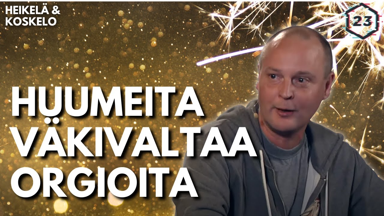 Tuomas Vimma -  Huumeita, väkivaltaa ja orgioita | Heikelä & Koskelo 23 minuuttia | 544