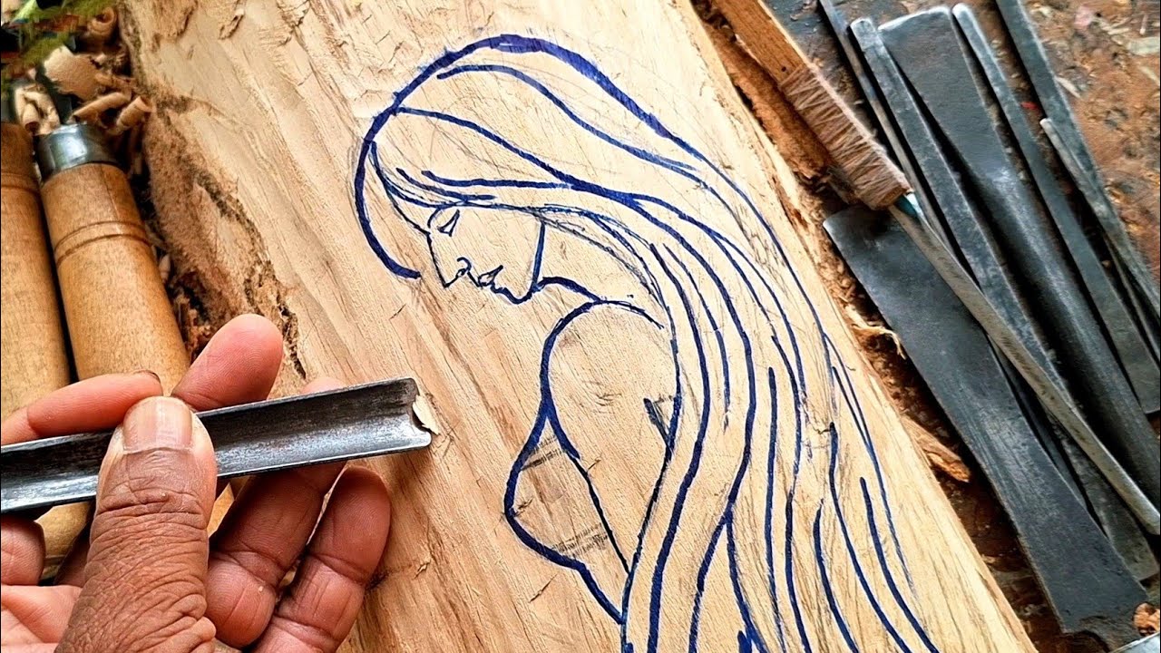 How to use wood carving Chisels 