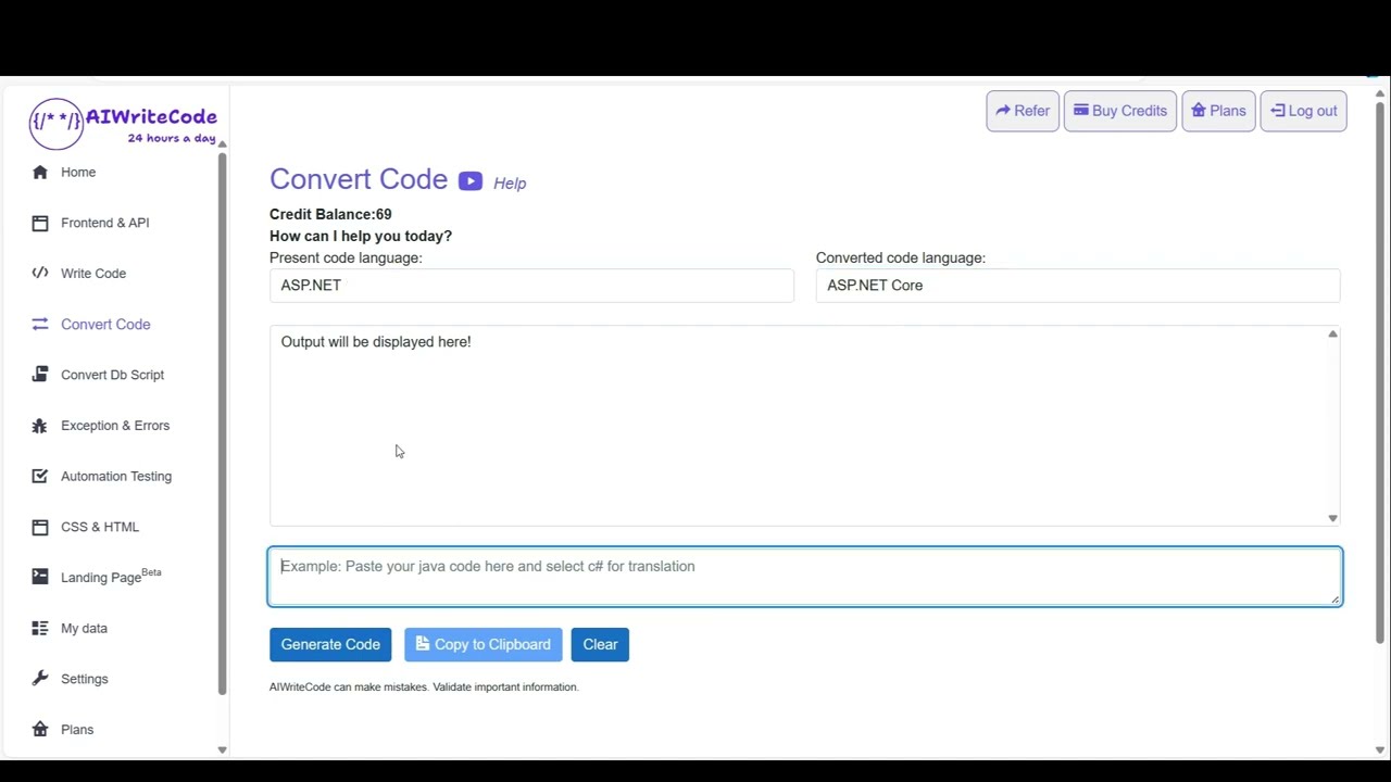 AI Code Translator - Seamlessly Convert Code Across Languages | AIWriteCode