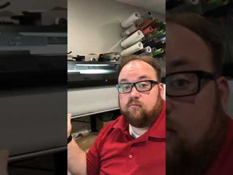 First print with HP banner media - #shorts