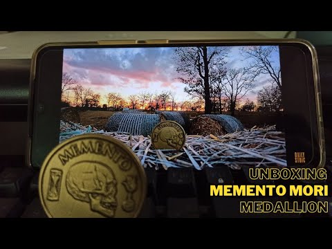 Unboxing Memento Mori Medallion (Daily Stoic)