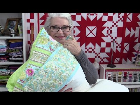 Pretty Pillow Case with a Flap to Hide the Pillow